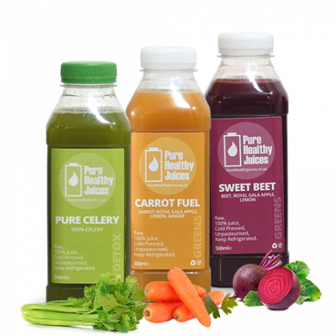 Start your Juice Diet with 6 juices a day! - Pure Healthy Juices